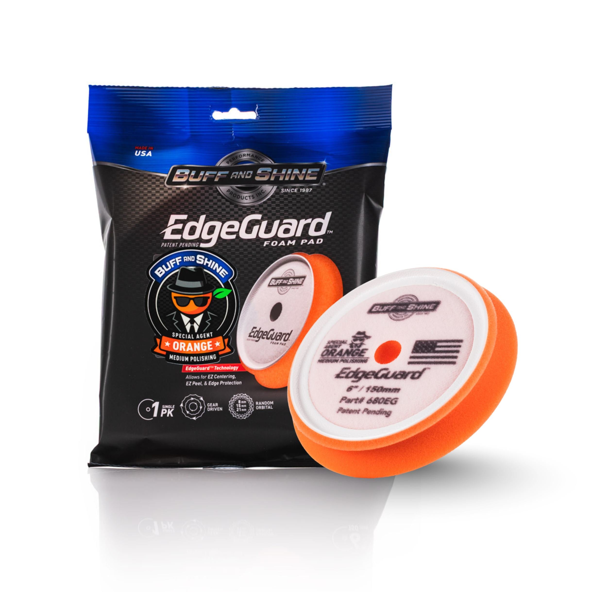 Buff & Shine EdgeGuard 6″ (150 mm) Foam Pads – Large Panel Polishing ...