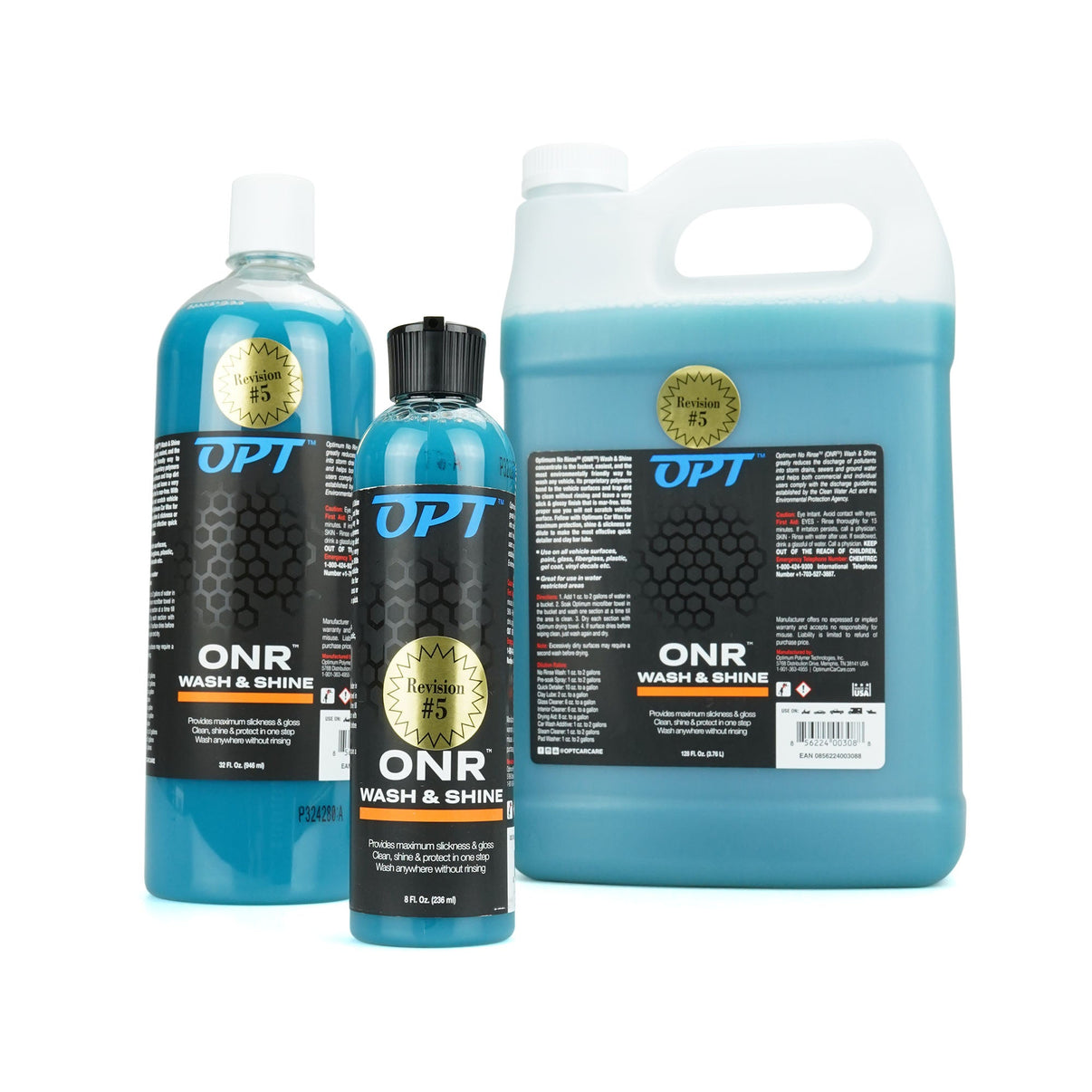 Optimum No Rinse Wash & Shine (ONR) - Rinseless Car Wash – The Rag ...