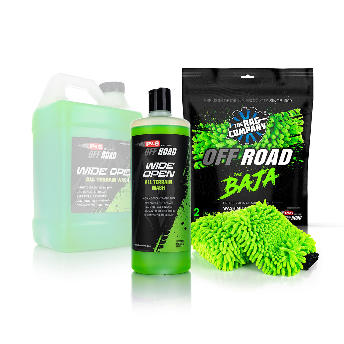 P&S Wide Open All Terrain Wash & TRC Off Road Baja Pack Bundle ...